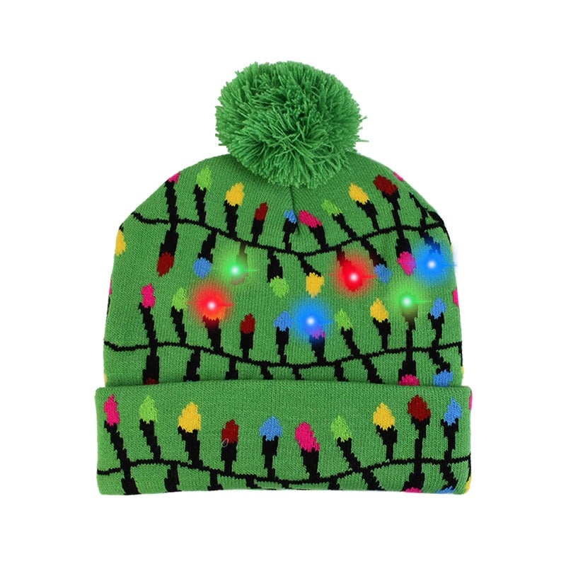 Cappello Di Natale Luci di Natale